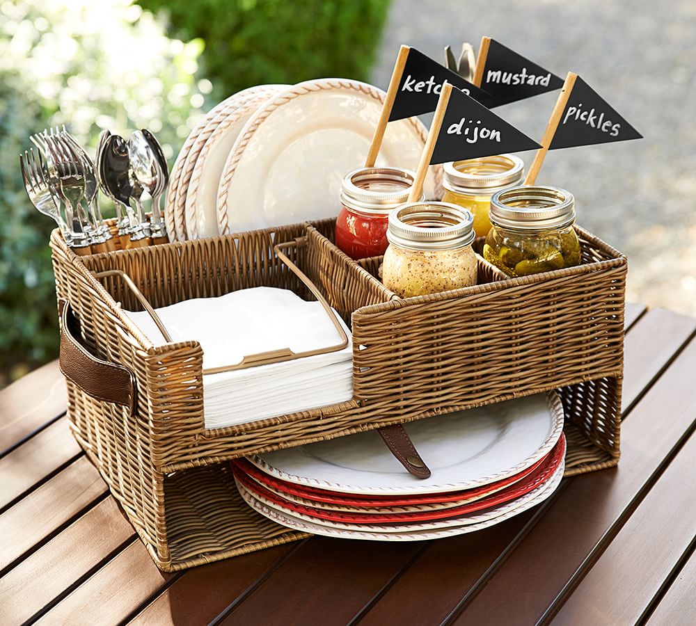 Outdoor Party Caddy | Pottery Barn