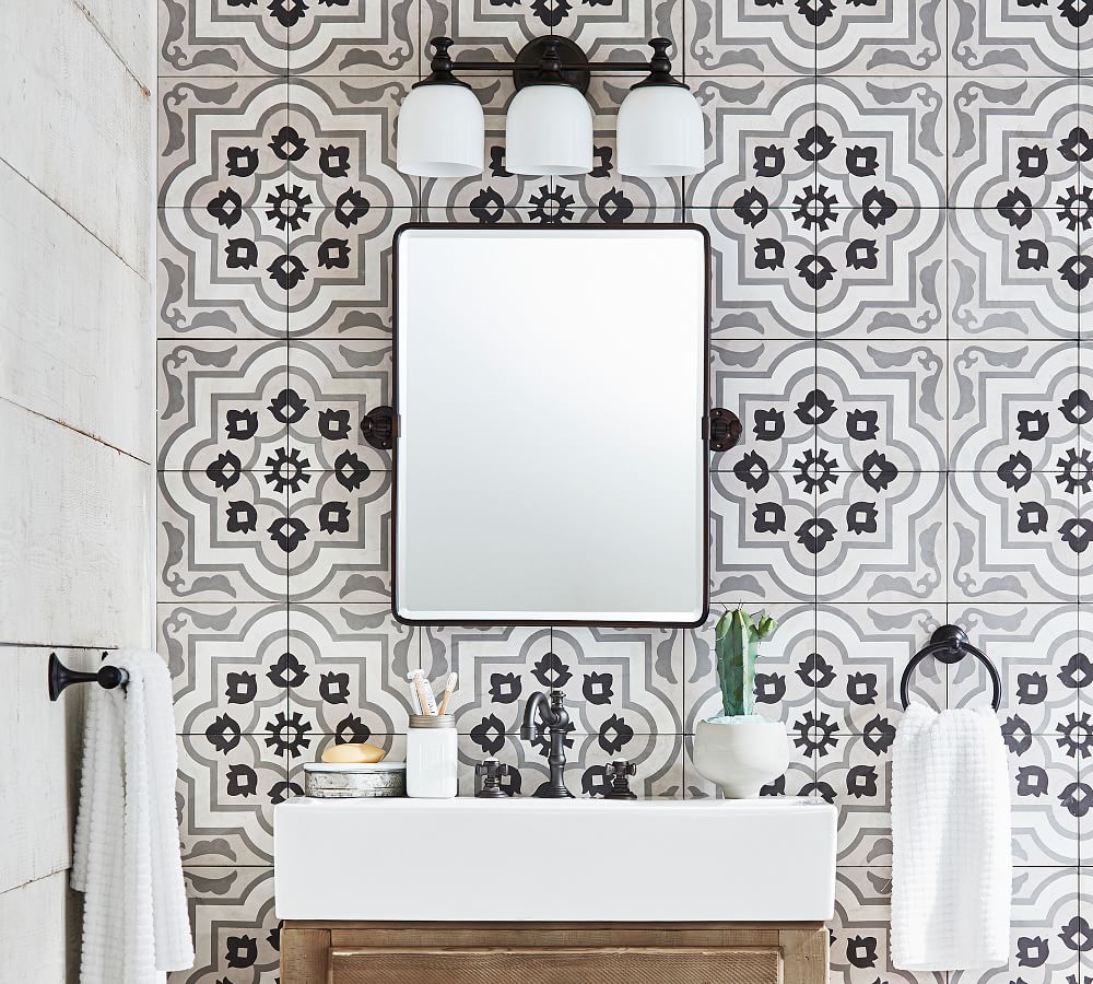 Mercer Triple Sconce | Pottery Barn