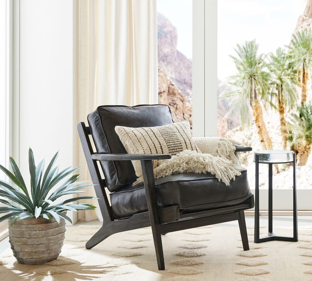 OPEN BOX: Emery Linen Curtain | Pottery Barn