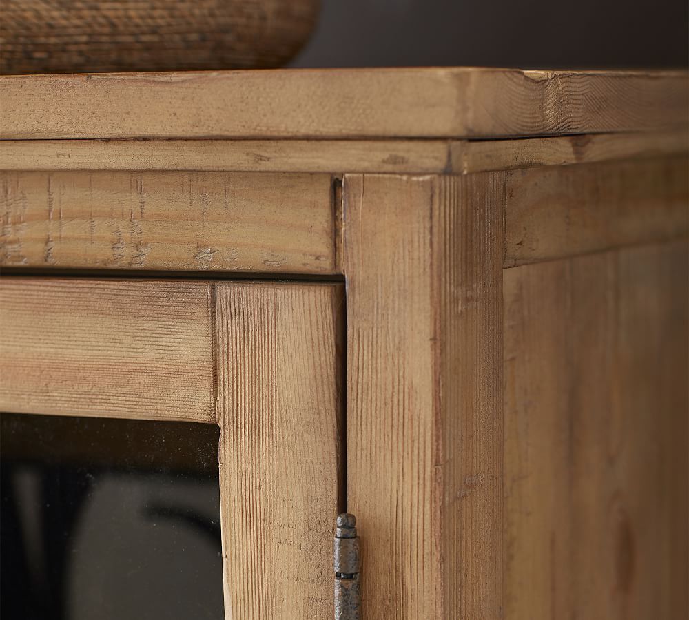 Rustic Wood Linen Closet | Pottery Barn