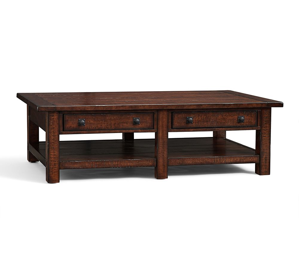 Benchwright 60" Rectangular Coffee Table | Pottery Barn