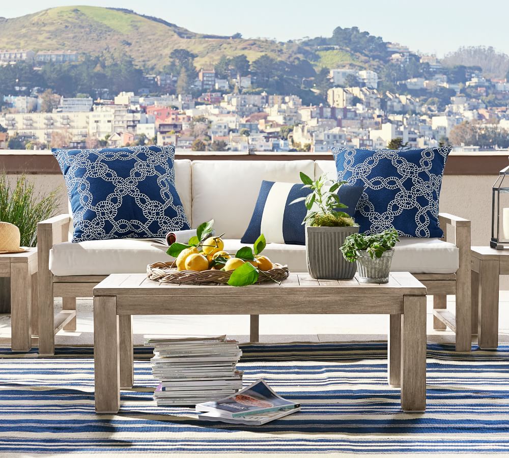 Indio Outdoor Sofa | Pottery Barn