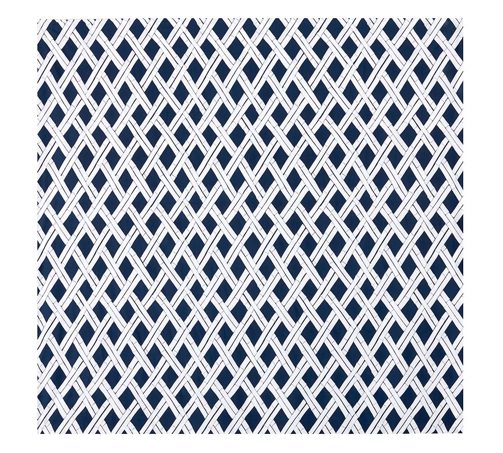 Cera Trellis Print Patterned Duvet Cover & Sham | Pottery Barn