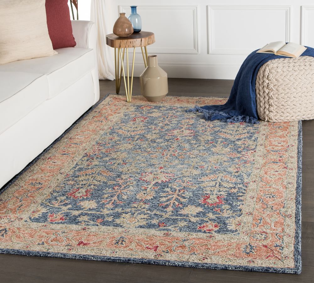Rosine Hand-Tufted Wool Rug | Pottery Barn