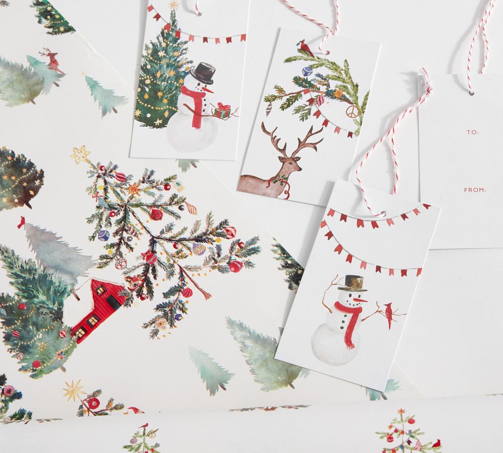 19-Piece Holiday Gift Wrapping Sets | Pottery Barn