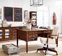 Printer's 64" Keyhole Desk with Drawers | Pottery Barn