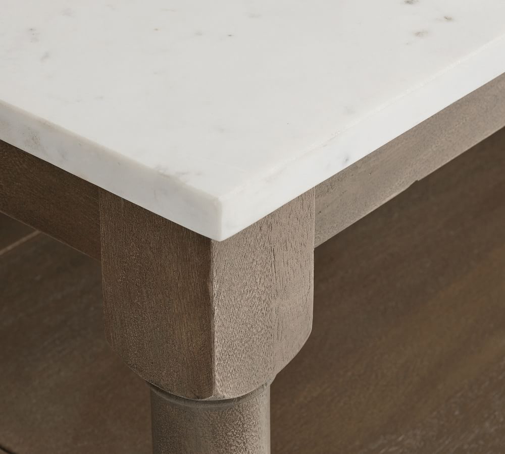 Alexandra Marble Console Table | Pottery Barn