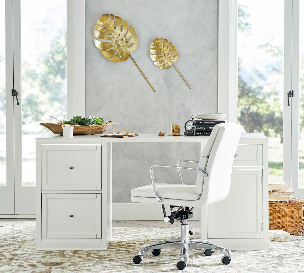 Logan Desk with Drawers | Pottery Barn