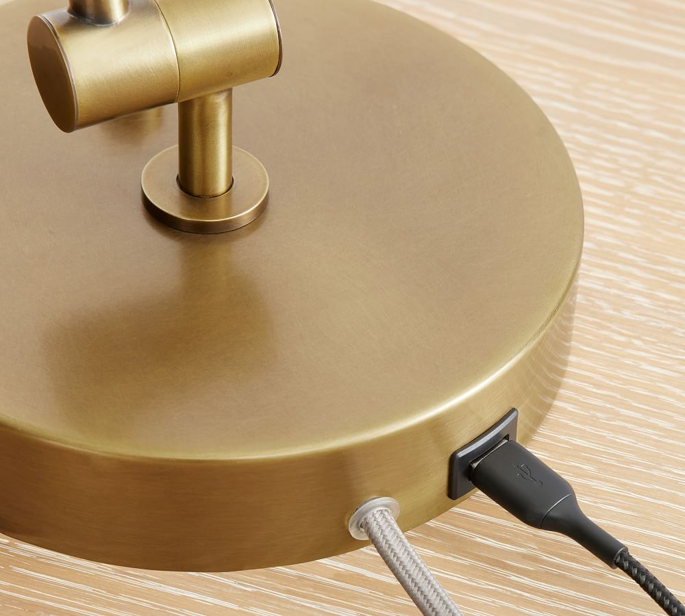 Watson iLED USB Task Table Lamp | Pottery Barn