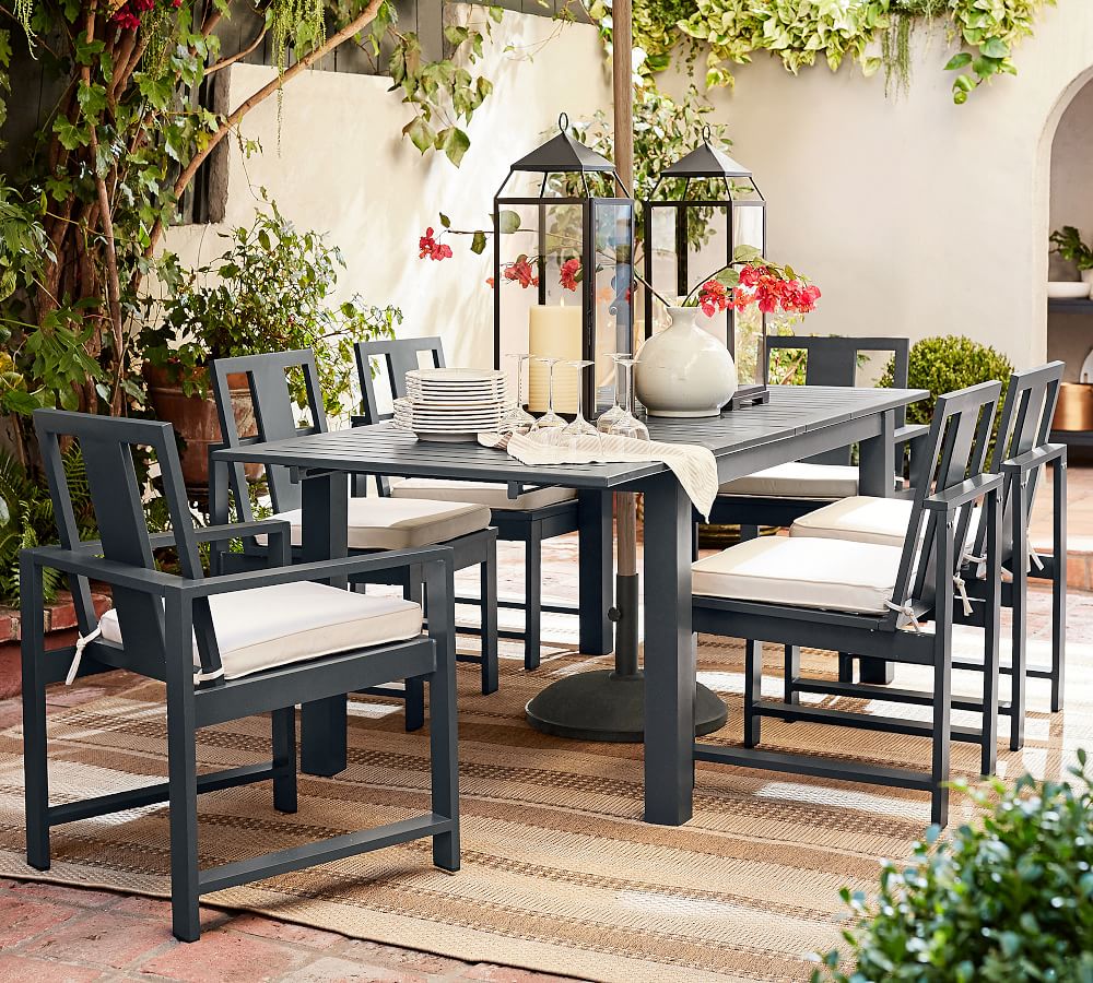 Indio Metal Dining & Armchairs | Pottery Barn
