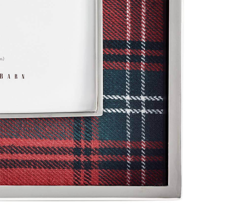 Lynbrook Plaid Picture Frames | Pottery Barn