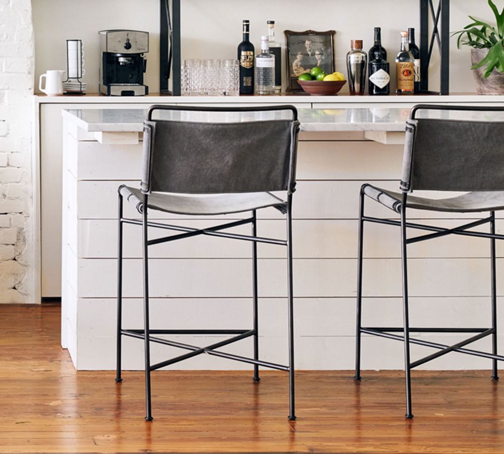 Perkins Bar Stool | Pottery Barn