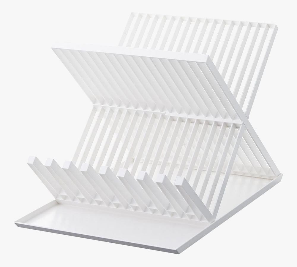 Yamazaki Tower Dish Drying Rack | Pottery Barn