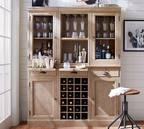 Modular Bar Tower | Pottery Barn