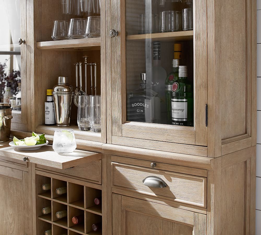 Modular Bar System with Hutch | Bar Furniture | Pottery Barn