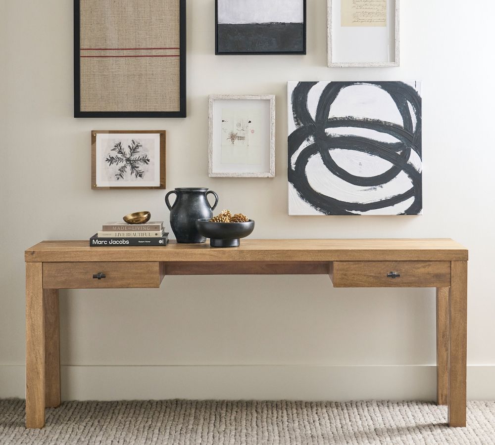 Oakleigh Console Desk with Drawers | Pottery Barn