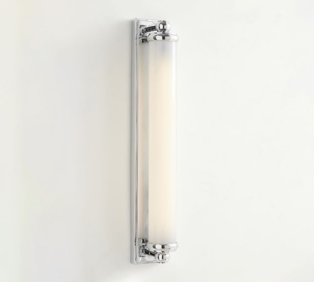 Mercer Extra-Long Tube Sconce | Pottery Barn