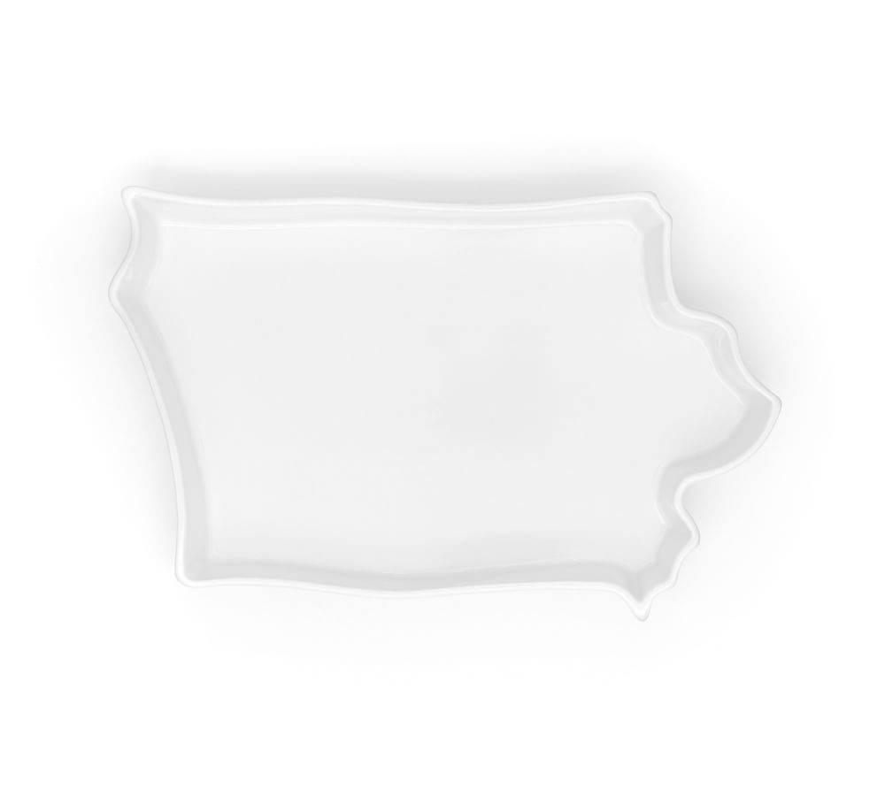 Lark Handmade Porcelain State Platter | Pottery Barn