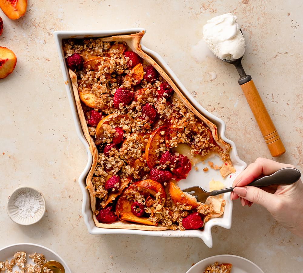 Lark Handmade Porcelain State Platter | Pottery Barn