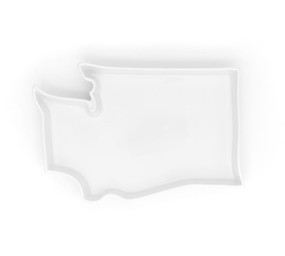 Lark Handmade Porcelain State Platter | Pottery Barn