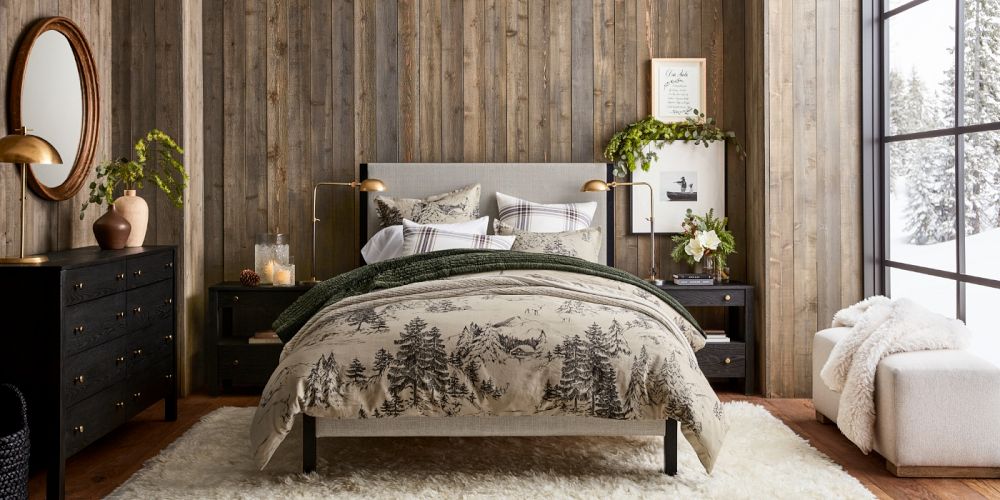 Rustic Forest Duvet Cover | Pottery Barn