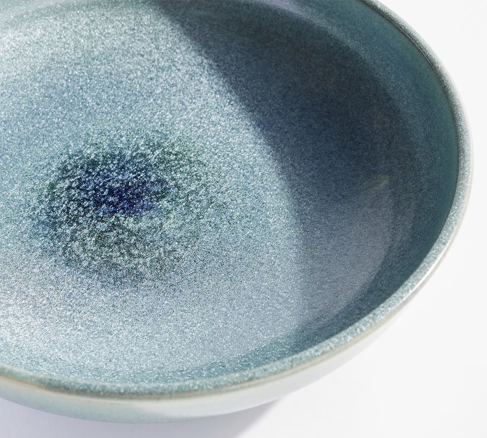Seehorn Reactive Glaze Handcrafted Ceramics Collection | Pottery Barn