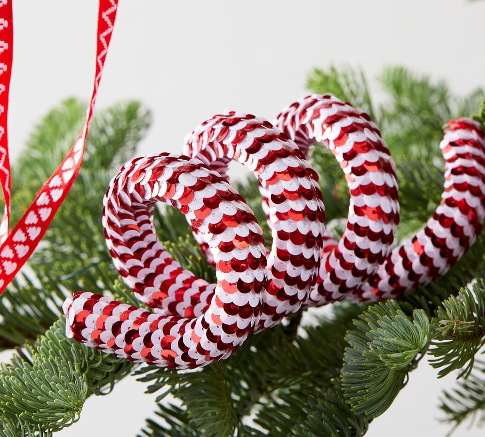 Swirly Candy Cane Picks | Pottery Barn