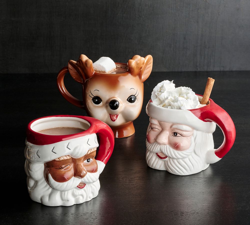 Santa Claus Mugs | Pottery Barn