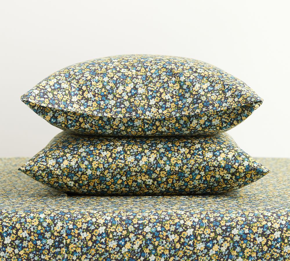 Ditsy Floral Organic Percale Pillowcases - Set of 2 | Pottery Barn