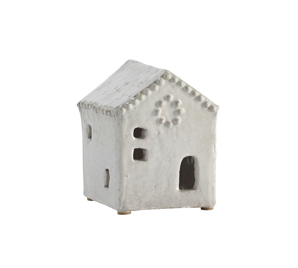 Handcrafted Ceramic Christmas Village Houses | Pottery Barn