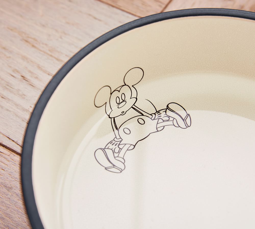 Mickey Mouse Pet Bowl with Stand | Pottery Barn