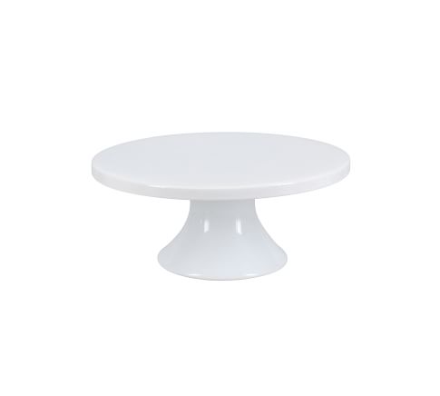 BIA White Porcelain Square Cake Stand | Pottery Barn
