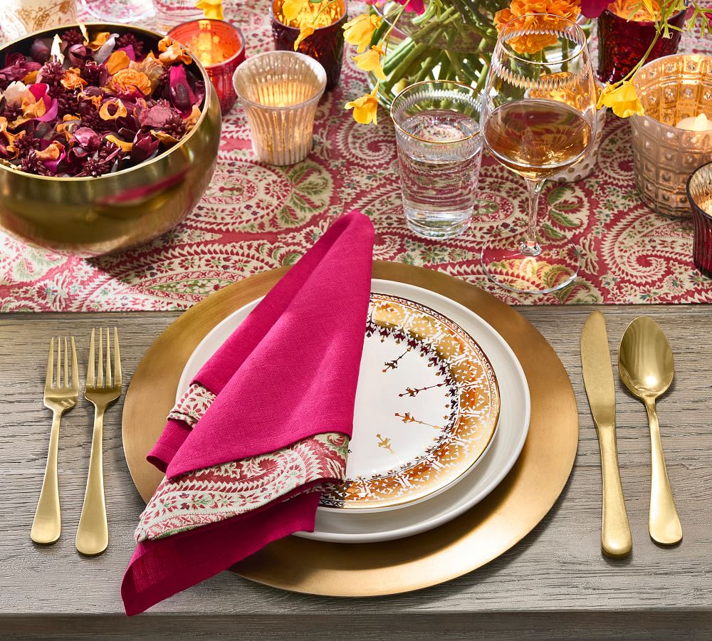 Joshua Stoneware Dinner Plates | Pottery Barn