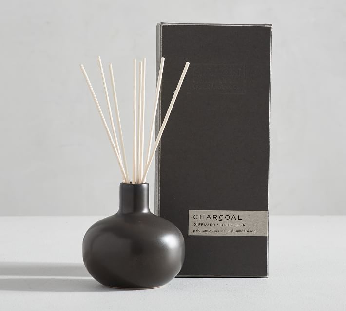 Mason Ceramic Reed Diffuser - Black Amber | Pottery Barn