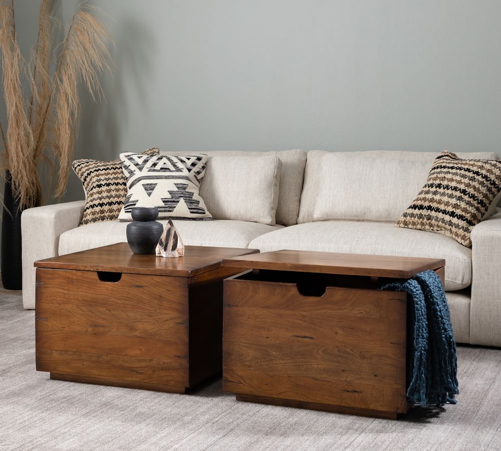 Parkview 26" Storage Bunching Table | Pottery Barn