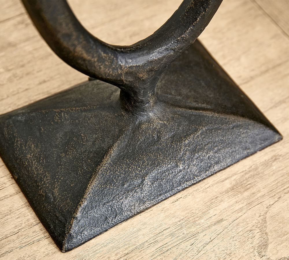 Easton Forged-Iron Table Lamp | Pottery Barn