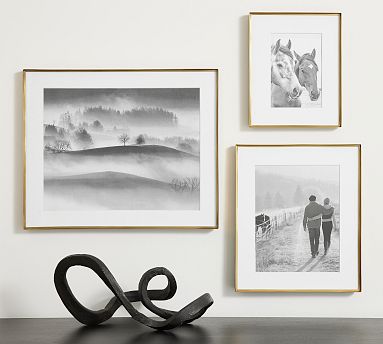 Stowe Modern Metal Handcrafted Assorted Frames - Set of 3 | Pottery Barn