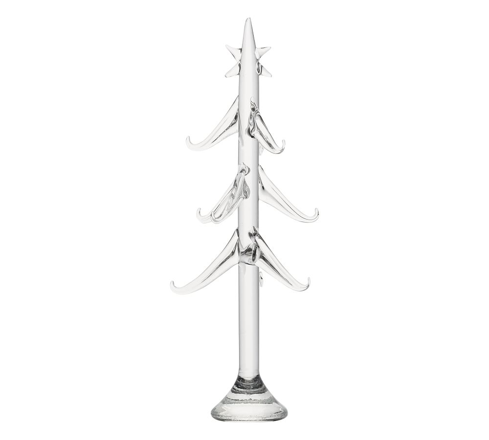 Glass Tree Mini Christmas Ornament Holder | Pottery Barn