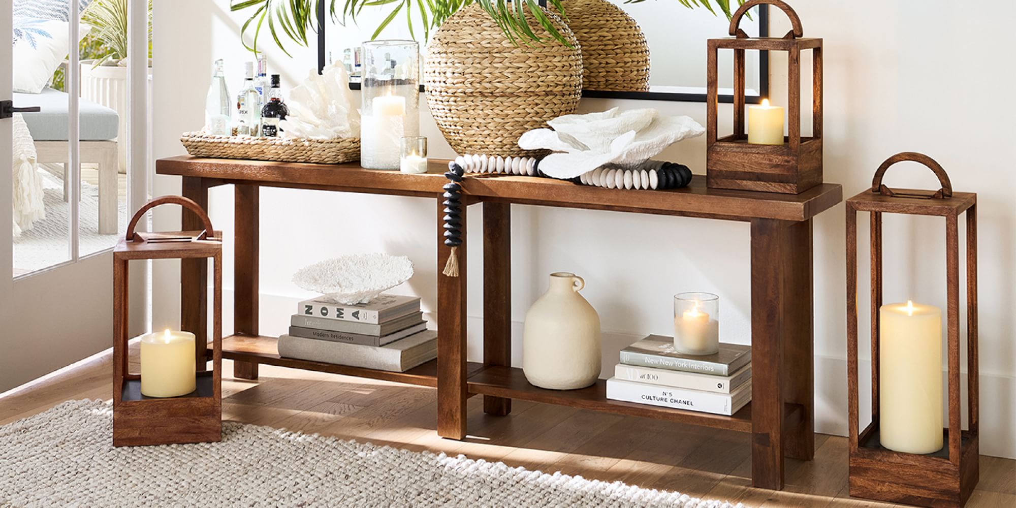 Reed Grand Console Table | Pottery Barn