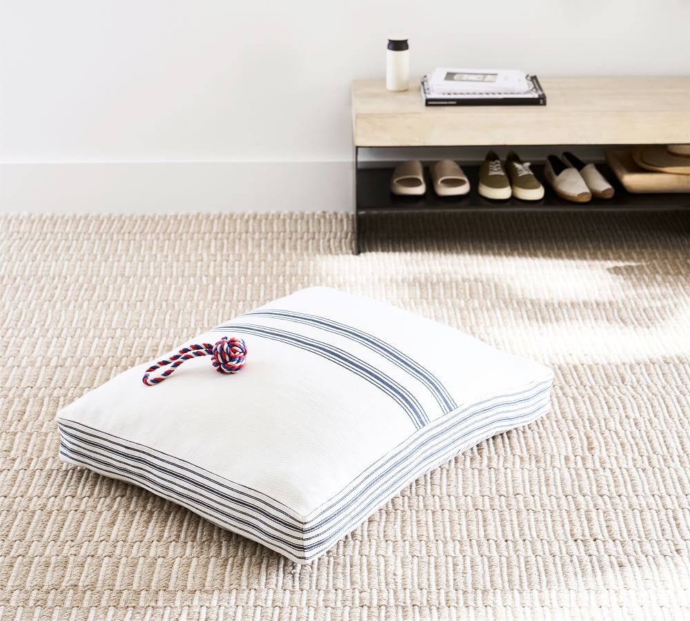 Culver Stripe Pet Beds | Pottery Barn