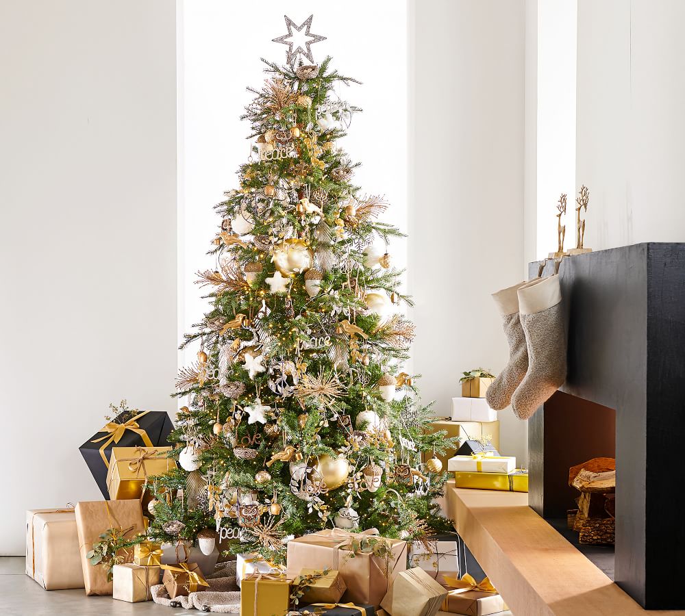 Beaded Star Tree Topper | Pottery Barn