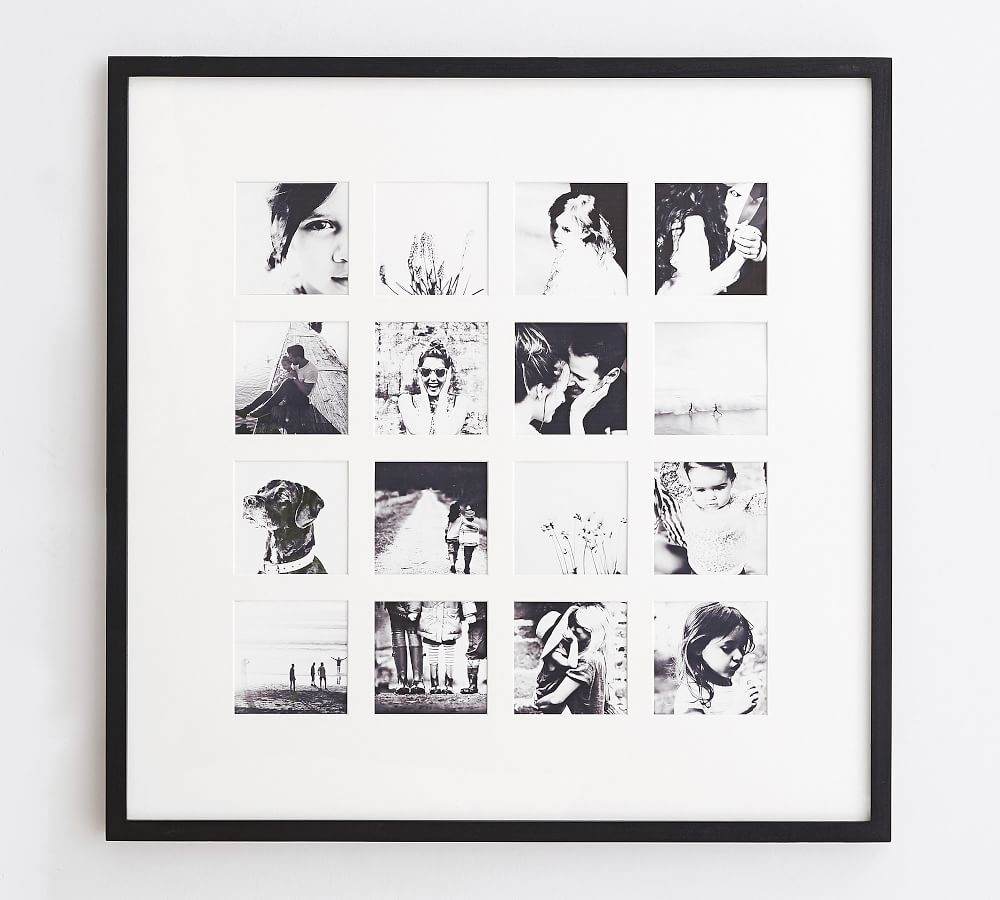 Wood Gallery Multi-Photo Frames | Pottery Barn