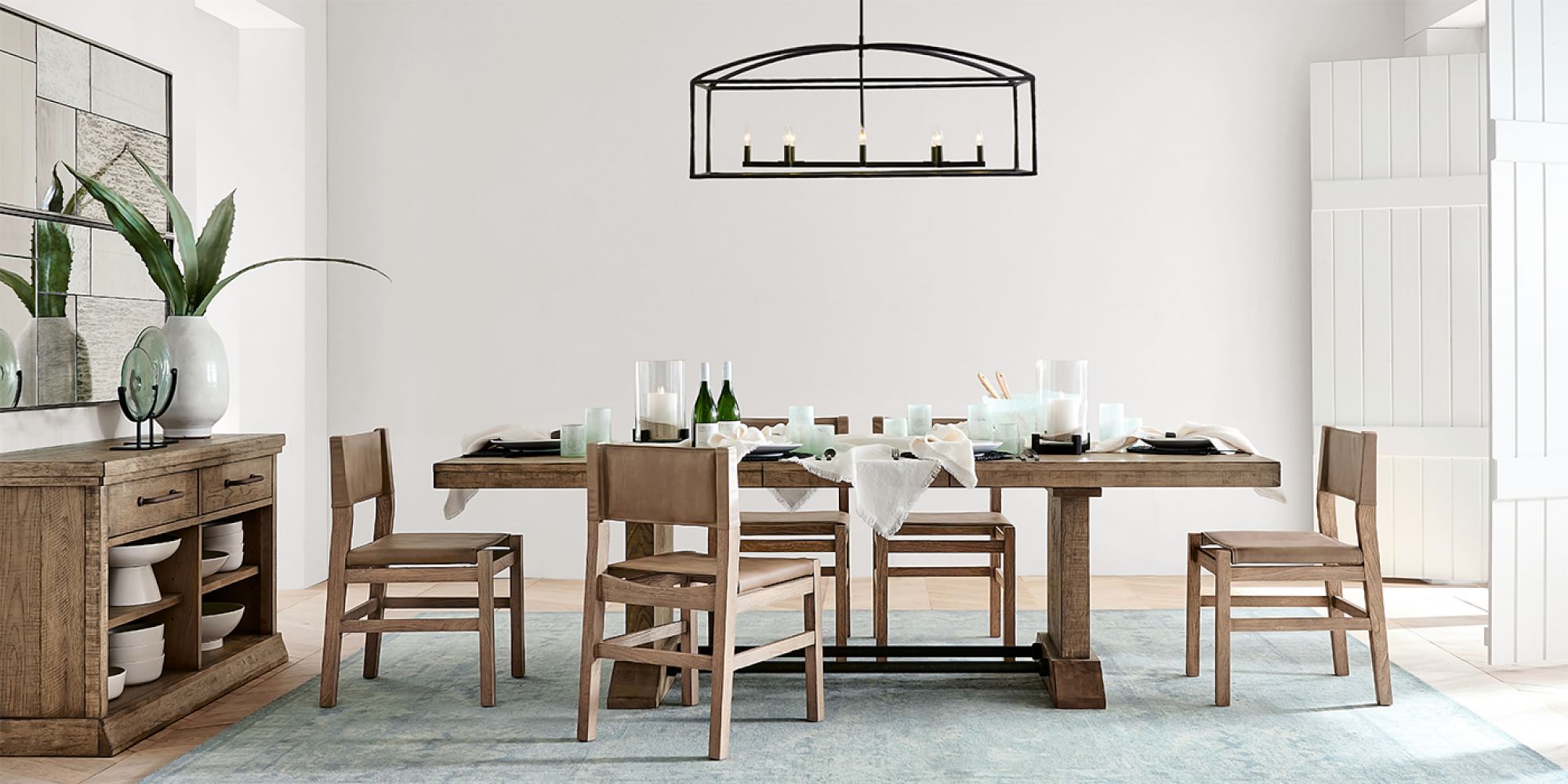 Fort Extending Dining Table | Pottery Barn