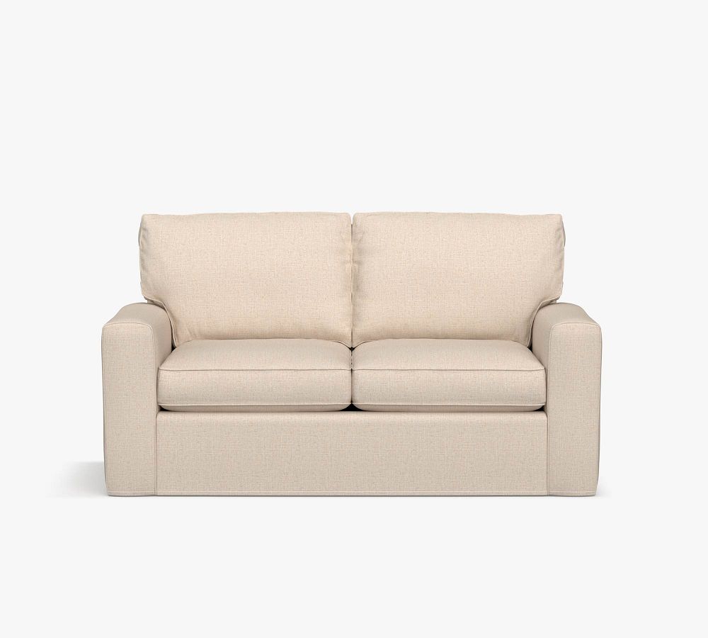 Pearce Square Arm Slipcovered Fabric Sofa Collection | Pottery Barn
