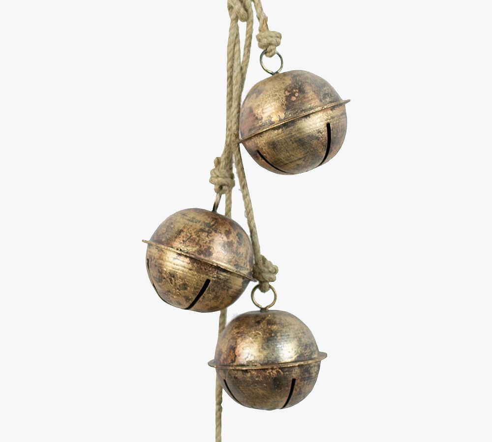 String of Brass Bells, 29" | Pottery Barn