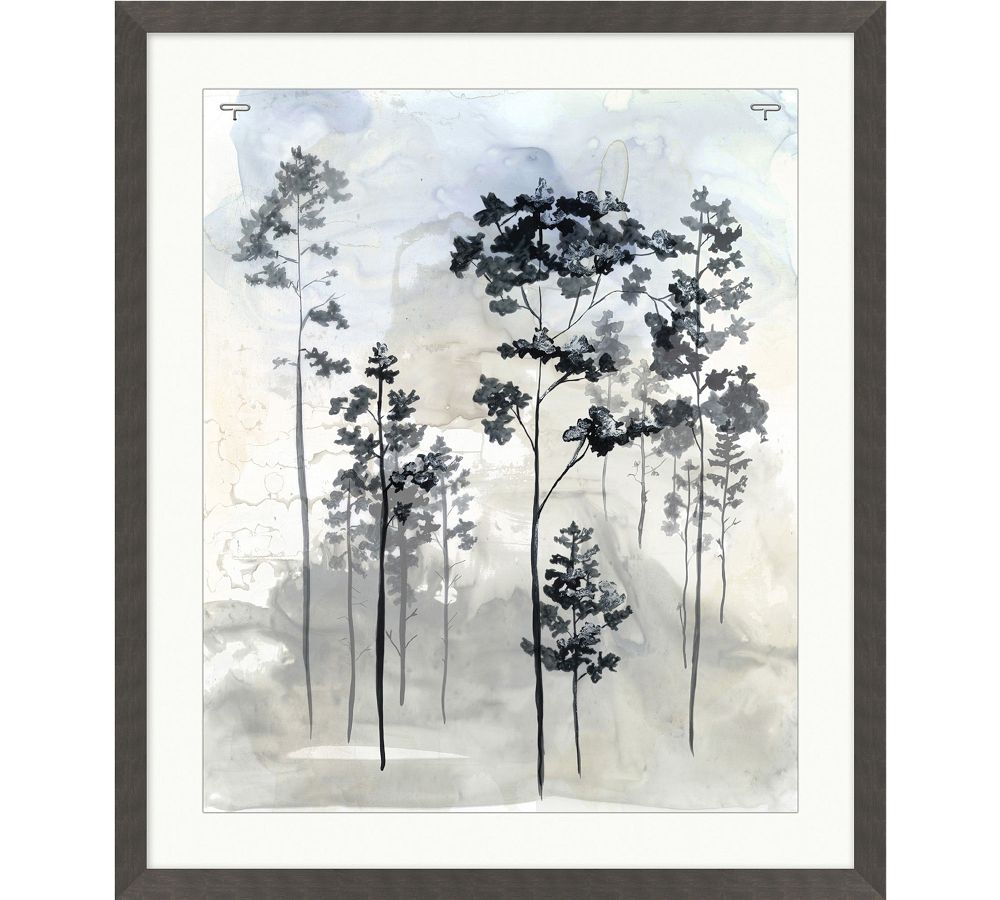 Watercolor Forest Framed Print | Pottery Barn