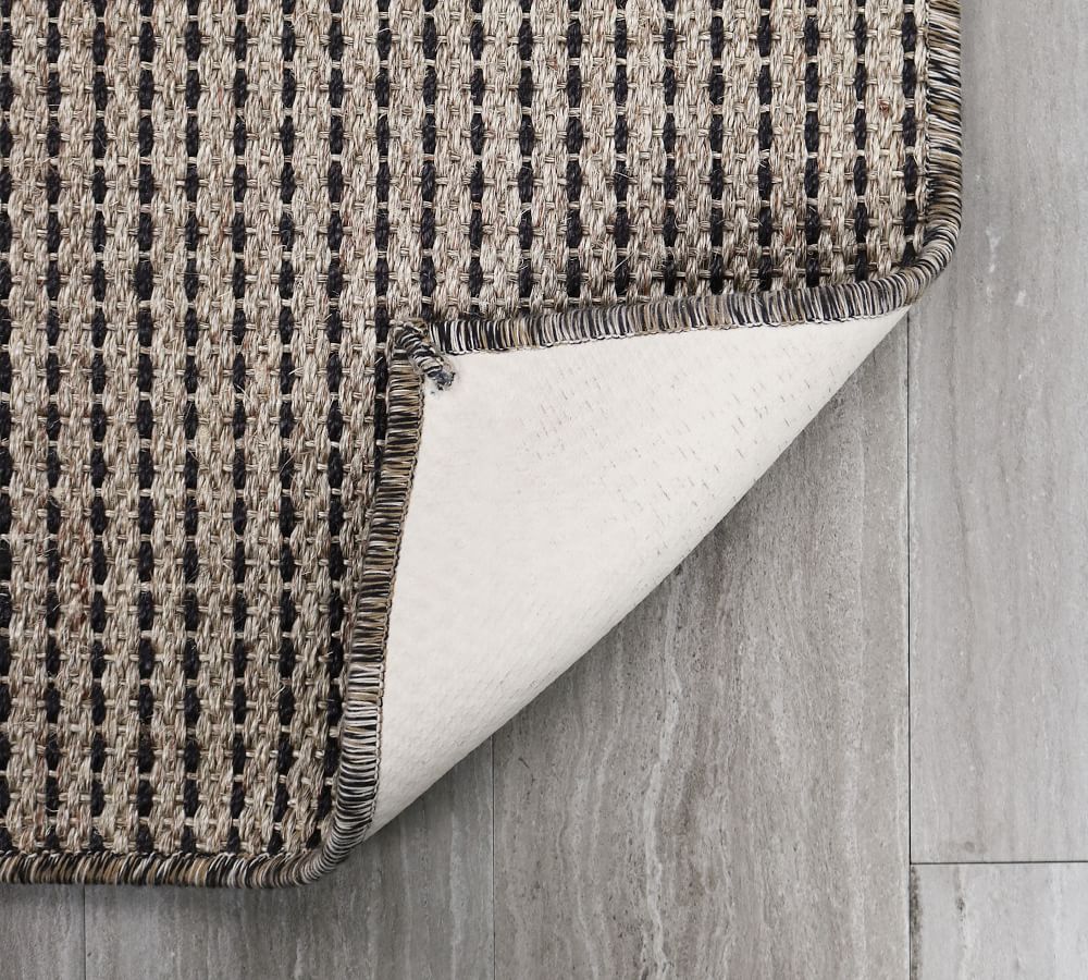 Custom Petite Striped Sisal Rug | Pottery Barn