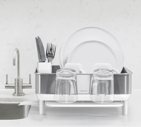 Simplehuman® Dish Drying Rack | Pottery Barn