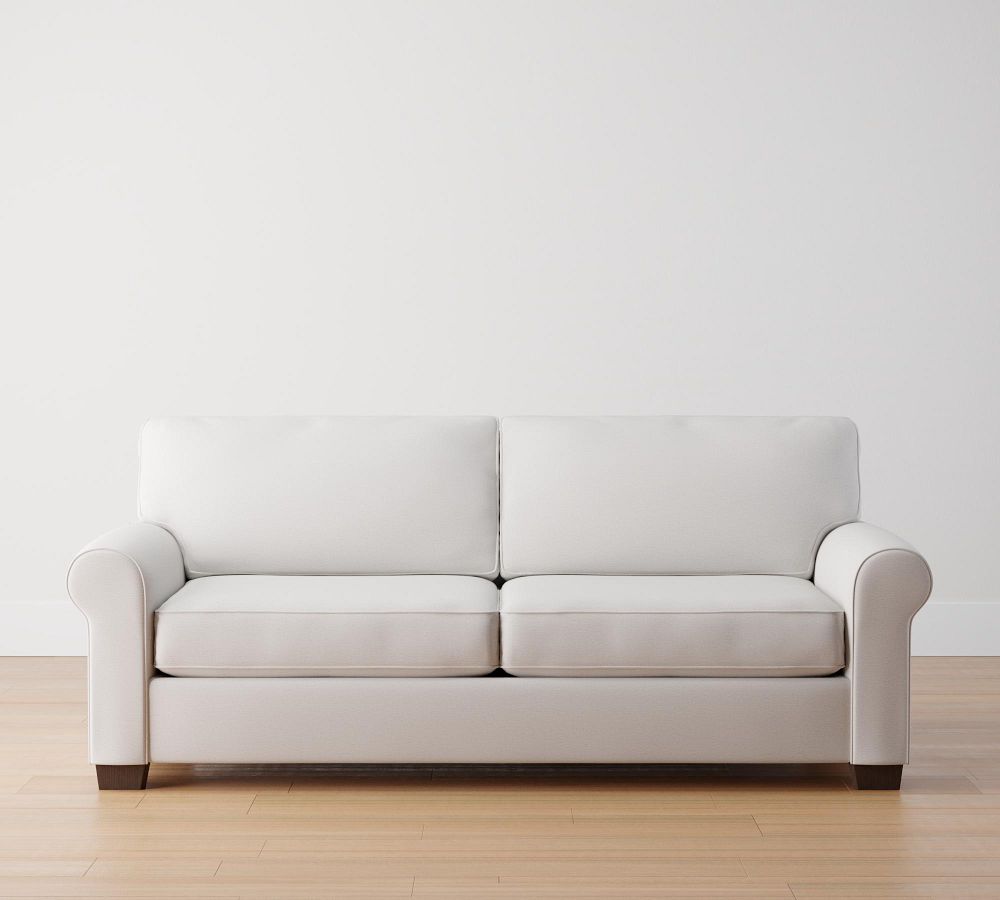 Buchanan Roll Arm Upholstered Sofa | Pottery Barn