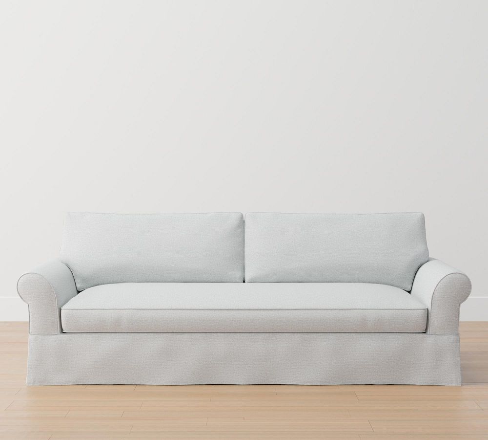 PB Comfort Roll Arm Slipcovered Sofa | Pottery Barn